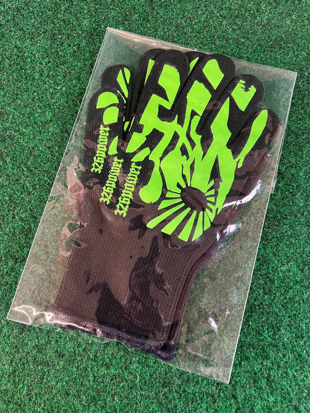 326Power - Work Gloves (Black/Green) – Stateside Garage